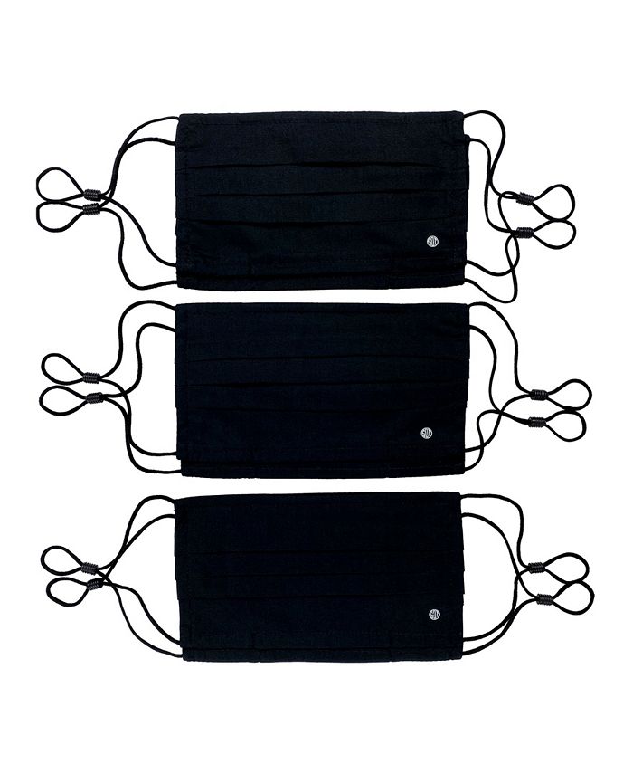 Society of Threads Unisex Pleated Face Mask Solid 6-Pack - Macy's