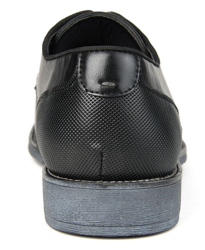 Vance Co. Alston Men's Textured Plain Toe Derby Shoe - Macy's