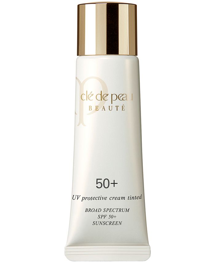 Clé de Peau Beauté UV Protective Cream Tinted SPF 50+, 1-oz. - Macy's