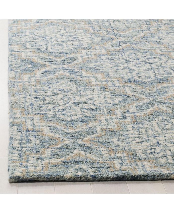 Safavieh Abstract 201 Blue and Gray 6' x 9' Area Rug - Macy's