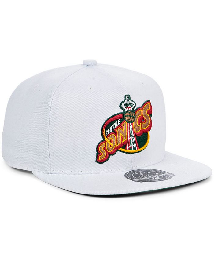 Mitchell & Ness Seattle SuperSonics Team Ground Fitted Cap - Macy's