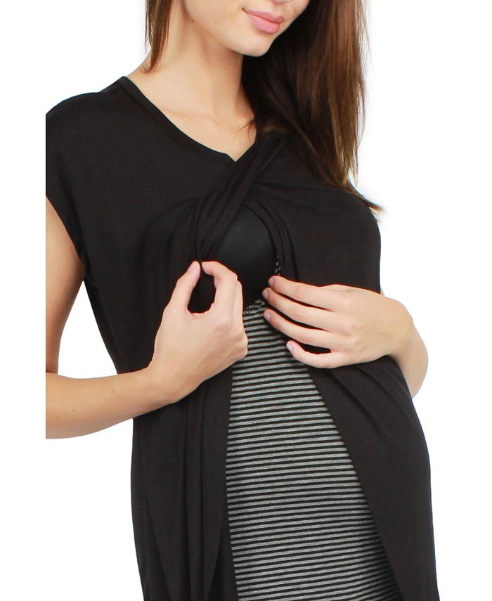 Savi Mom Kenzie Maternity and Nursing Tulip Dress - Macy's