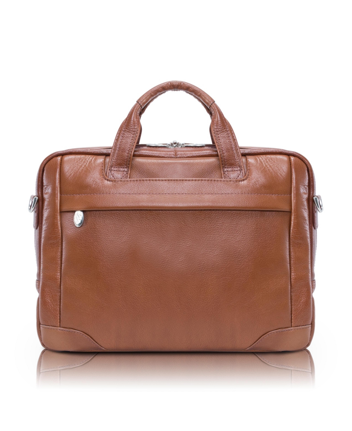 Click here for Mcklein Bronzeville Medium Laptop Briefcase - Brow... prices