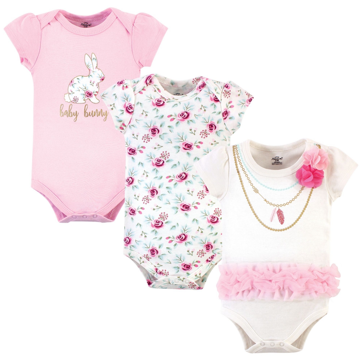 Click here for Little Treasure Baby Girls Treasure Cotton Single-... prices