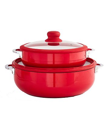IMUSA 2-Pc. Red Ceramic Caldero Set - Macy's