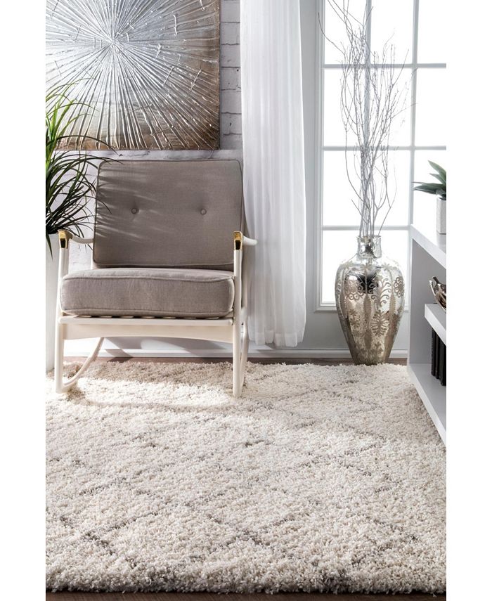 nuLoom Edwin BDAD01A Neutral 6'7" x 9' Area Rug - Macy's
