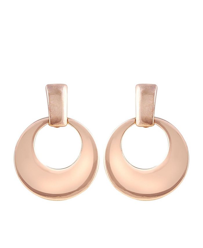 T Tahari Essential Links Front Facing Hoop Earring - Macy's