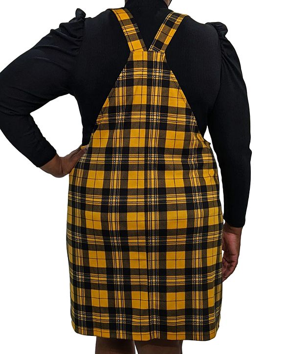 FULL CIRCLE TRENDS Trendy Plus Size Plaid Skirtall & Reviews - Trendy ...