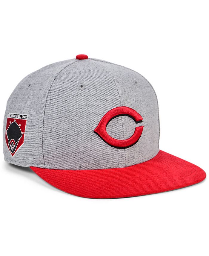 '47 Brand Cincinnati Reds Dimensions Snapback Cap - Macy's
