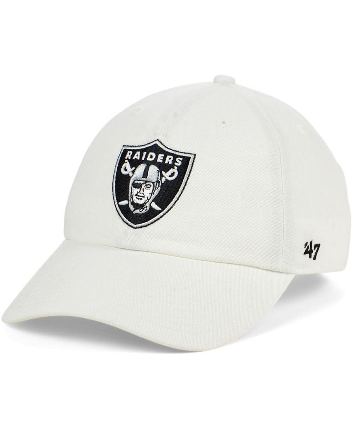 Click here for 47 Brand Las Vegas Raiders Basic Fashion Clean Up... prices