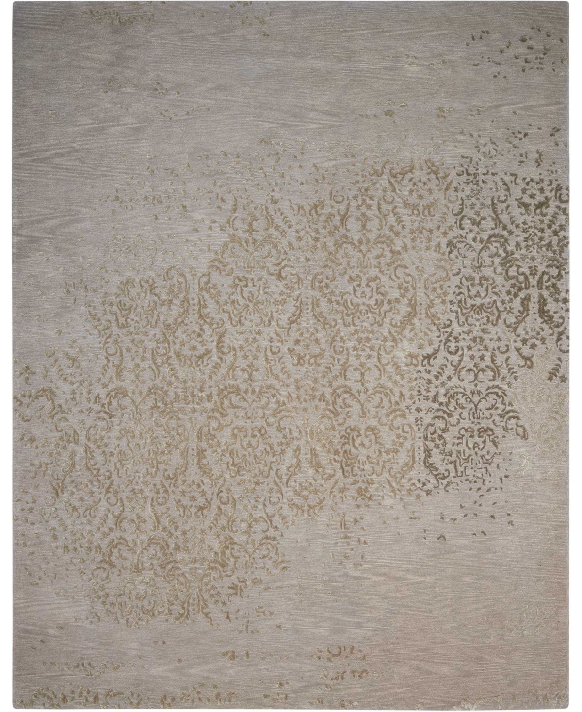 Click here for Nourison Home Opaline OPA08 Silver 56 x 75 Area Ru... prices