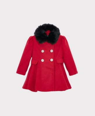 S Rothschild & CO Little Girls Princess Dress Coat - Macy's
