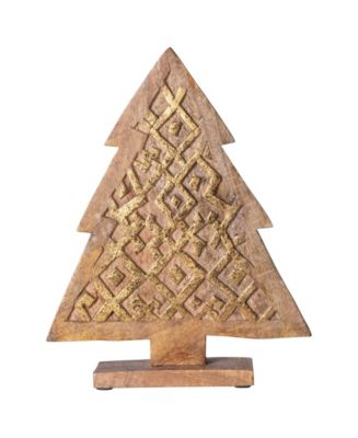 CREATIVE CO-OP INC Hand-Carved Mango Wood Tree - Macy's