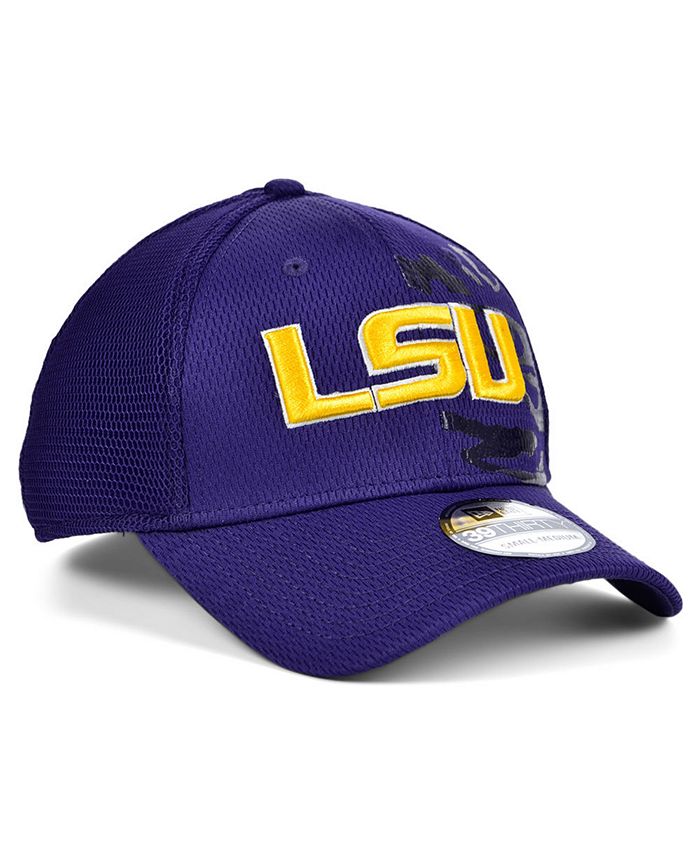 New Era LSU Tigers Tonal Print 39THIRTY Cap - Macy's