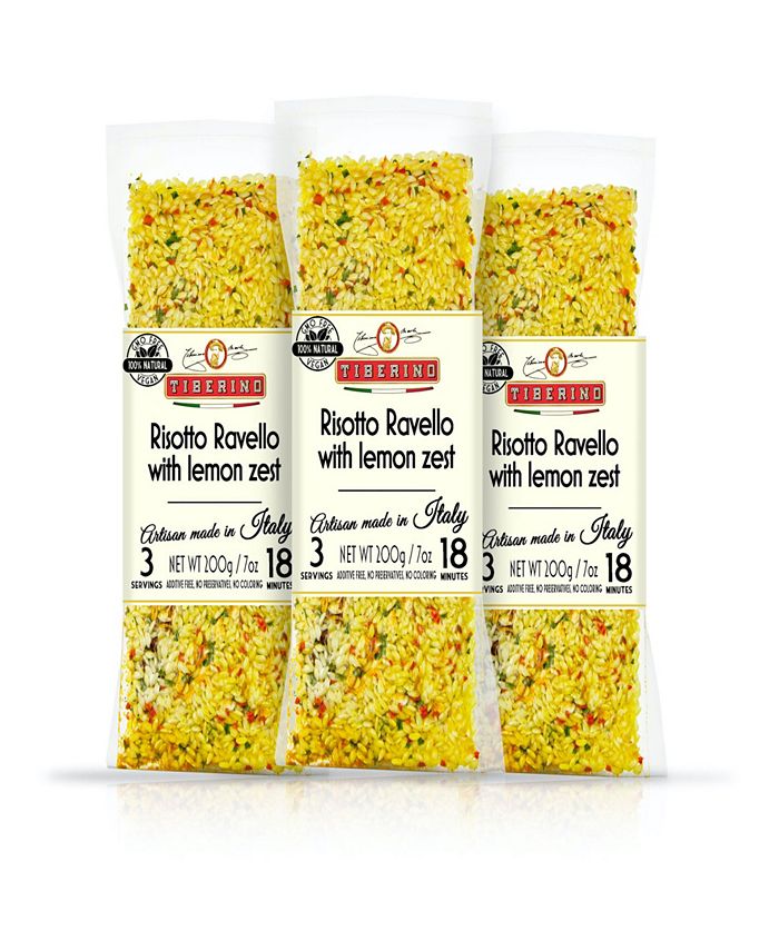 Tiberino One Pot Dish - Risotto Carnaroli with Lemon - 7oz 200 Grams ...