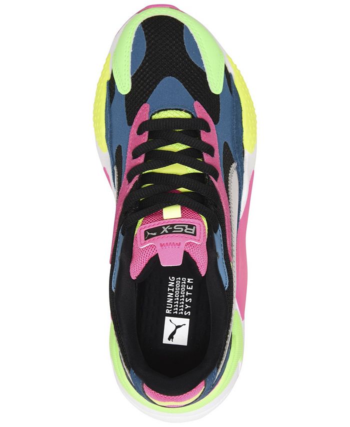 Puma Women's RS-X3 Puzzle Metallic Casual Sneakers from Finish Line ...