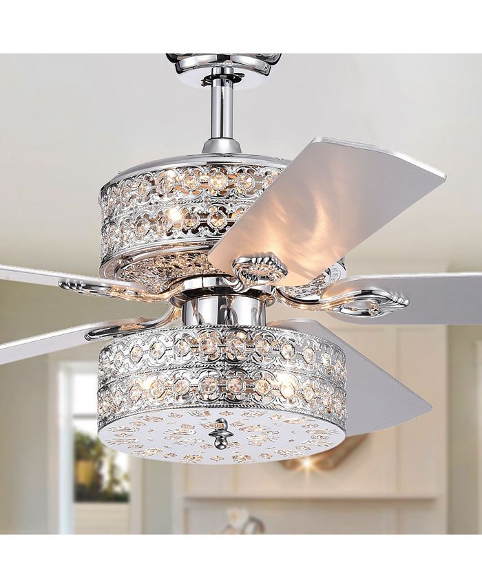 Home Accessories Empire 52" 6-Light Indoor Remote Controlled Ceiling ...