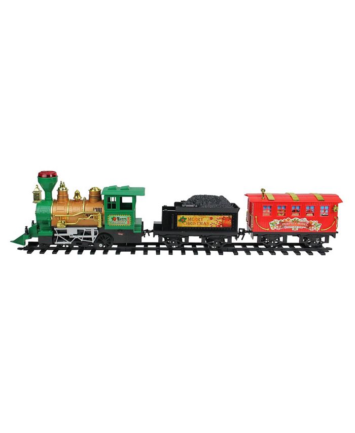 Northlight 19-Piece and Battery Operated Christmas Express Train Set ...