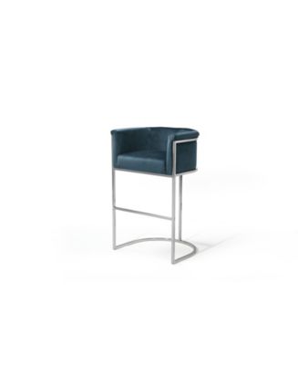 Chic Home Finley Bar Stool - Macy's
