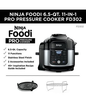 Ninja Foodi® 11-in-1 6.5-qt Pro Pressure Cooker + Air Fryer with ...