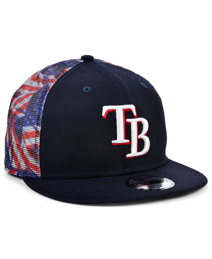 New Era Tampa Bay Rays Flag Mesh Back 9FIFTY Cap - Macy's