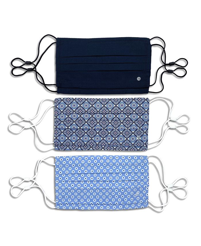 Society of Threads Unisex Pleated Face Mask Geo 6-Pack - Macy's