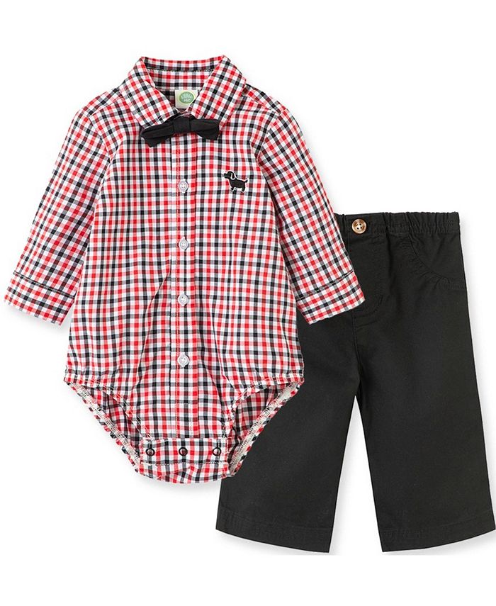 Little Me Little Me Baby Boy Puppy Pant Set - Macy's