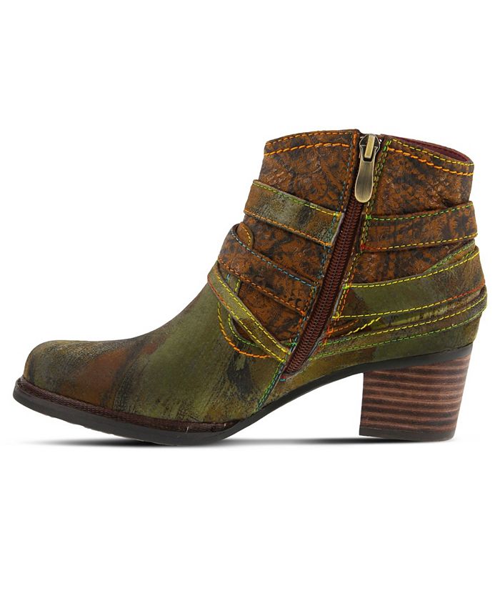 L'Artiste Women's Shazzam Hand-Painted Booties - Macy's