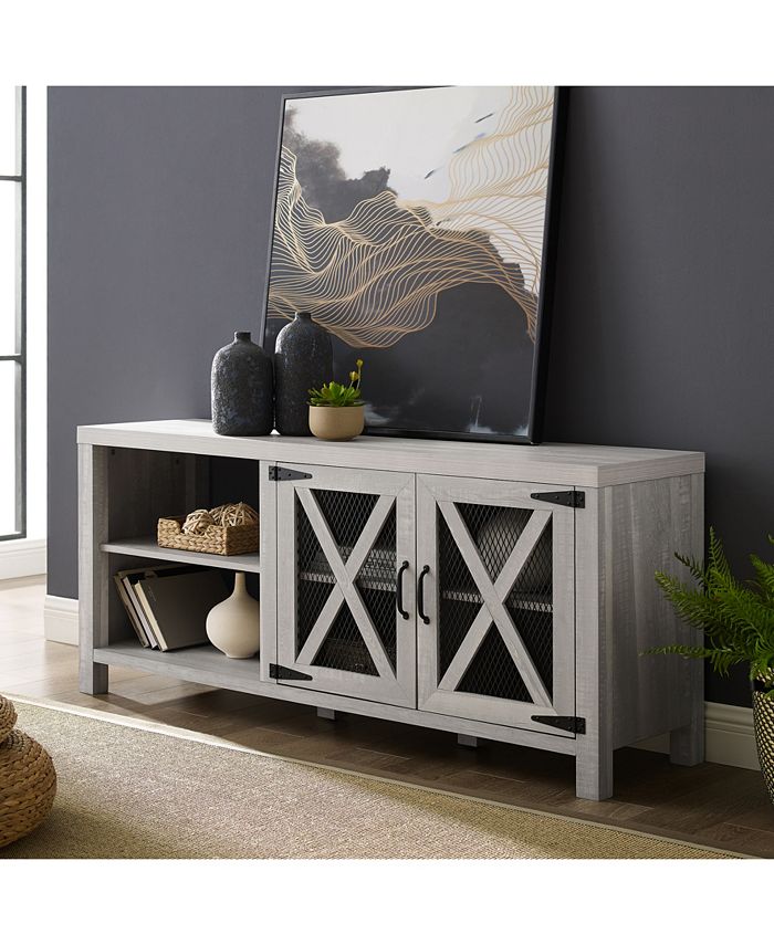 Walker Edison 58" Modern Farmhouse TV Stand - Macy's