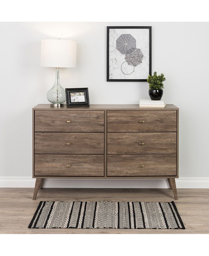 Prepac Milo 6 Drawer Dresser - Macy's