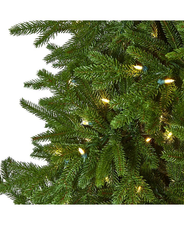 Nearly Natural Nova Scotia Fir Real Touch Artificial Christmas Tree ...
