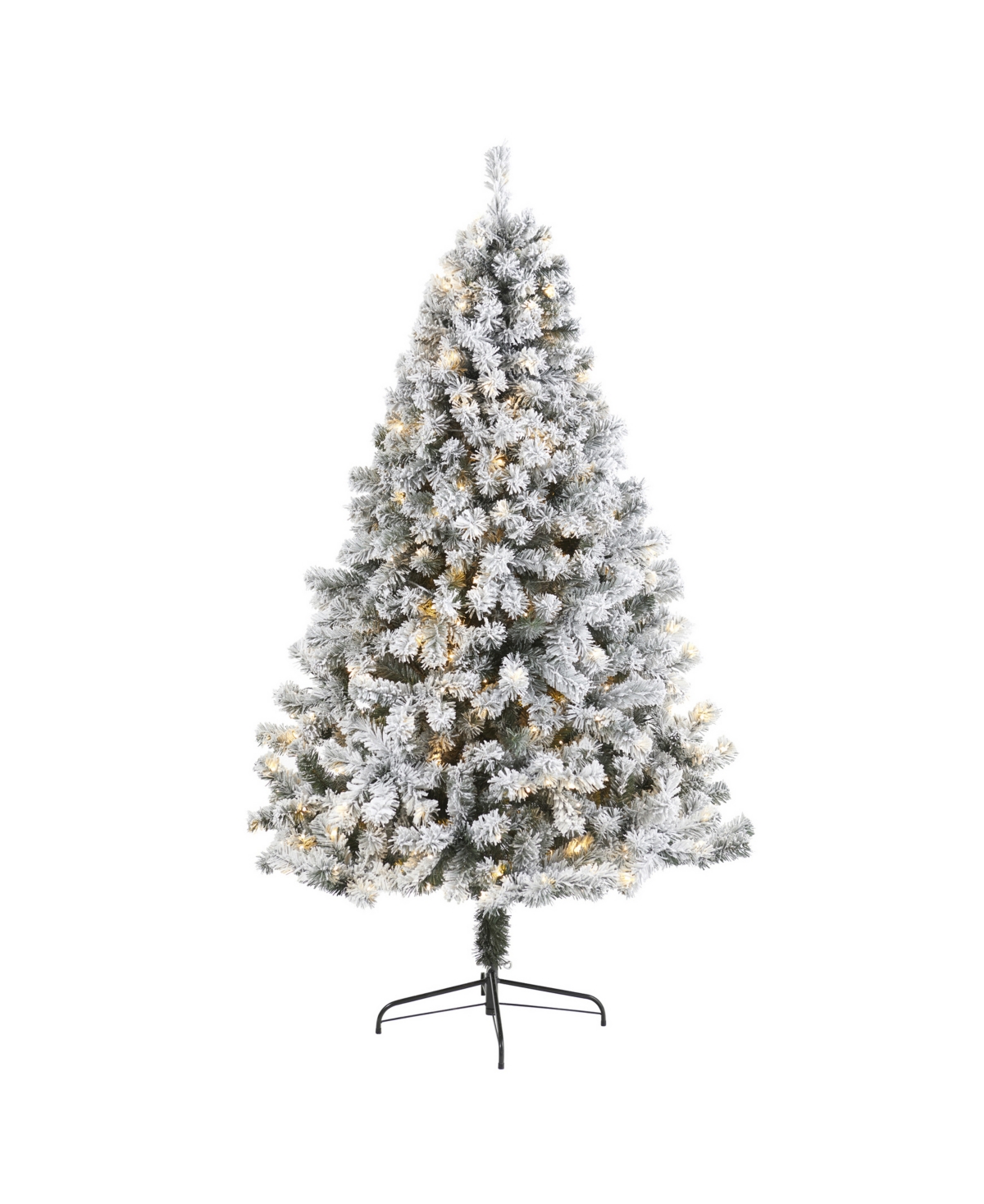 Click here for Nearly Natural Flocked West Virginia Fir Artificia... prices