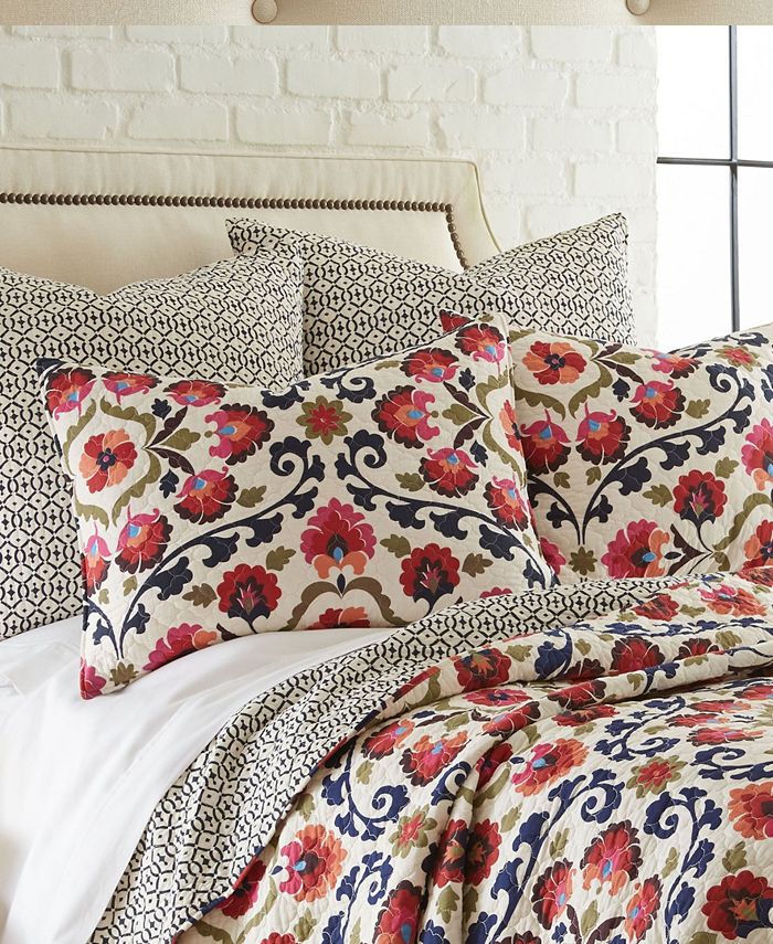 Levtex Andrea Quilt Set, Twin - Macy's