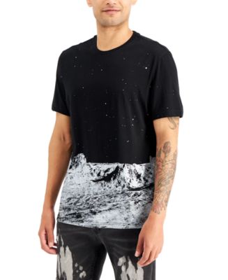INC International Concepts Men's Spacey Moonscape T-Shirt, Created for ...