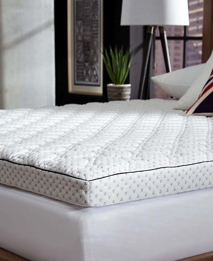 Behrens England 1834 Kensington Manor Charcoal Infused 3" Memory Foam ...