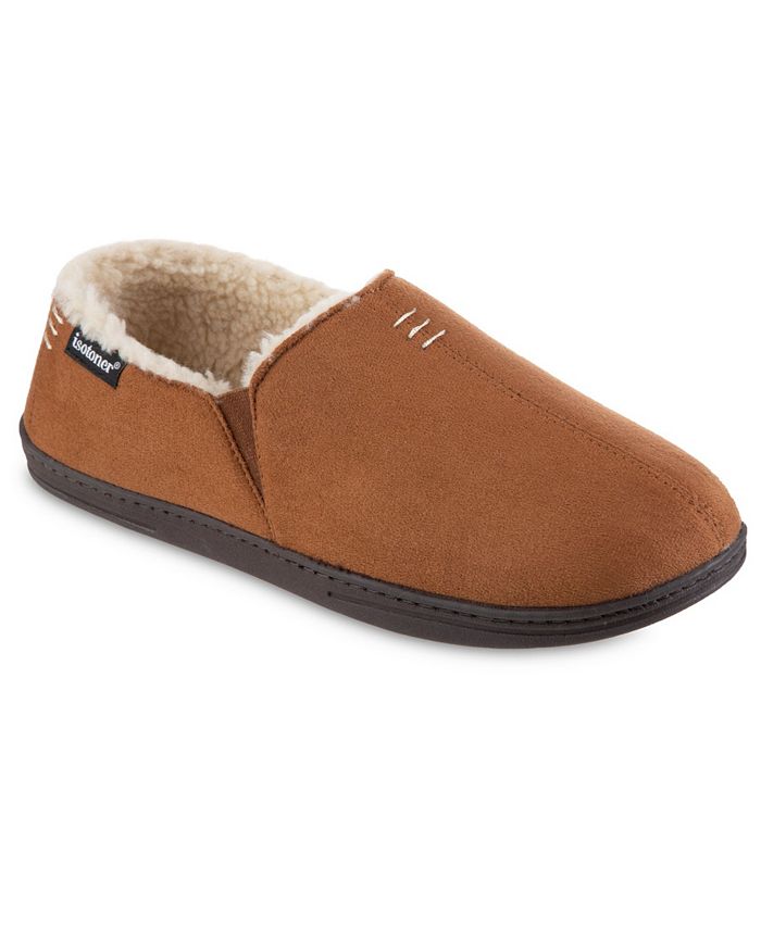 Isotoner Signature Men's Nigel Closed Back Slipper - Macy's