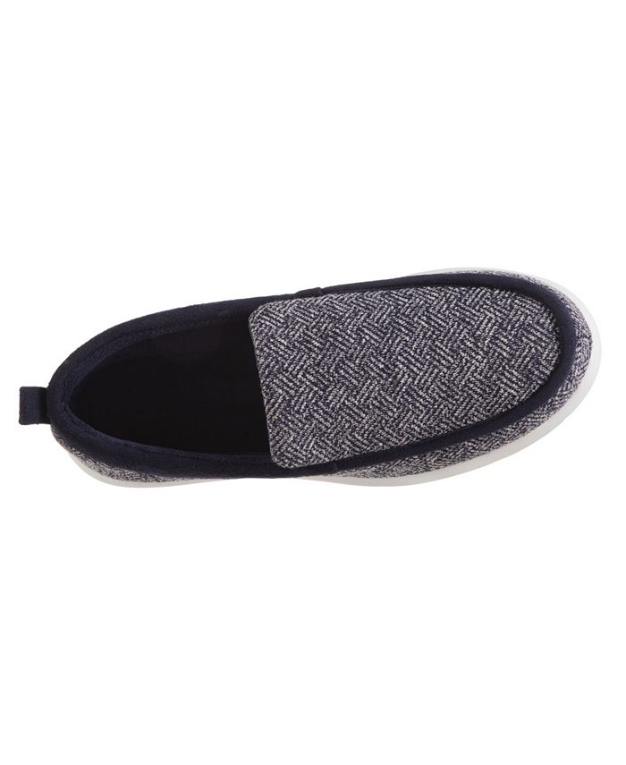 Isotoner Signature Men's Zenz Hatch Knit Slip On Indoor/Outdoor ...