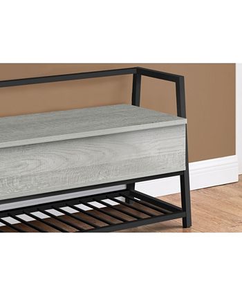 Monarch Specialties Storage Bench - Macy's