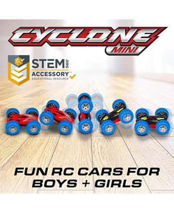 Power Your Fun Cyclone Mini Remote Control Stunt Car with LED - Macy's