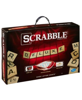 Hasbro Scrabble Deluxe - Macy's