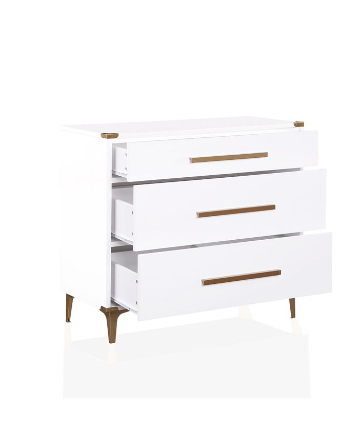 CosmoLiving Karissa 3-Drawer Dresser - Macy's