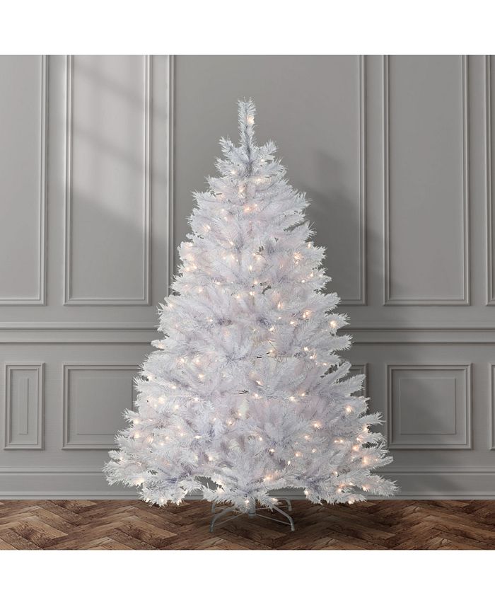 National Tree Company 6 ft. Winchester White Pine Tree with Clear ...