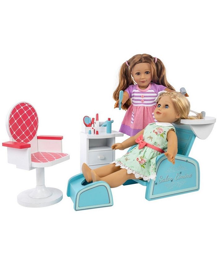 Playtime by Eimmie Doll Nail Spa And Hair Salon Set - Macy's