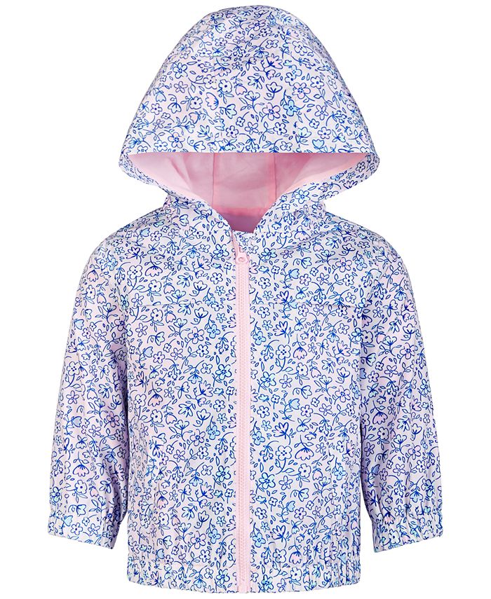 First Impressions Baby Girls Ditsy Floral-Print Windbreakers, Created ...