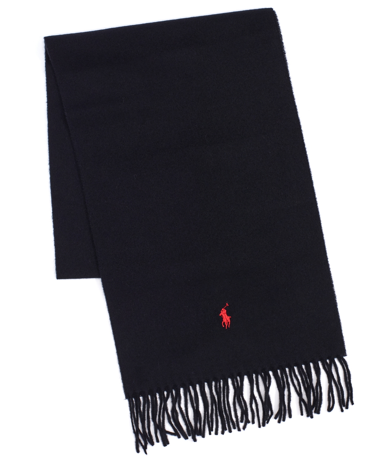 Click here for Polo Ralph Lauren Mens Wool Muffler - Black prices
