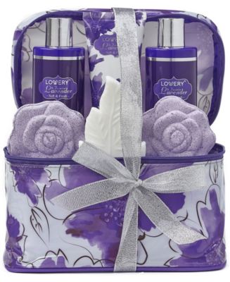 Lovery Lavender and Jasmine Body Care 7-Pc Gift Set - Macy's