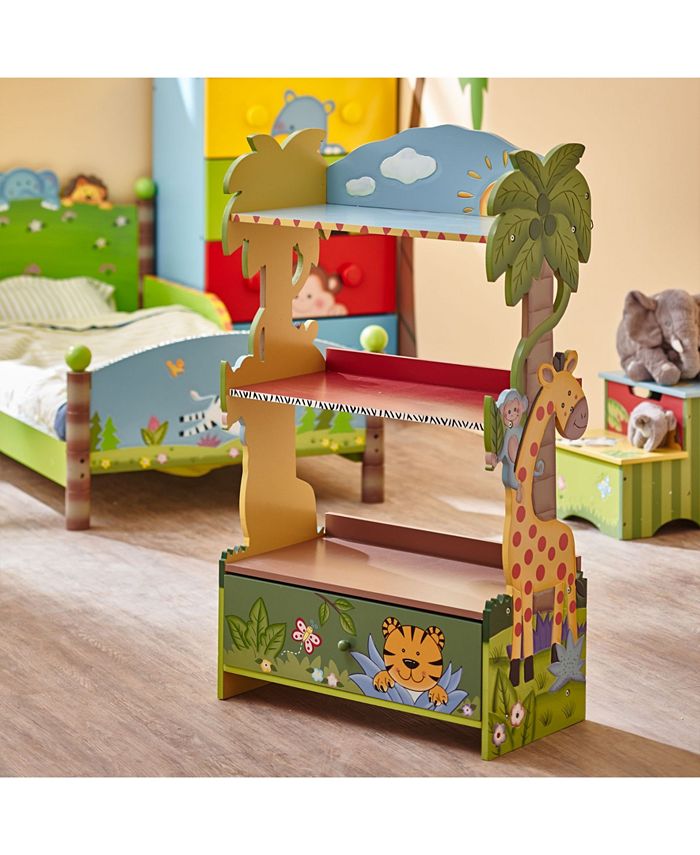 Teamson Fantasy Fields - Sunny Safari Bookshelf - Macy's