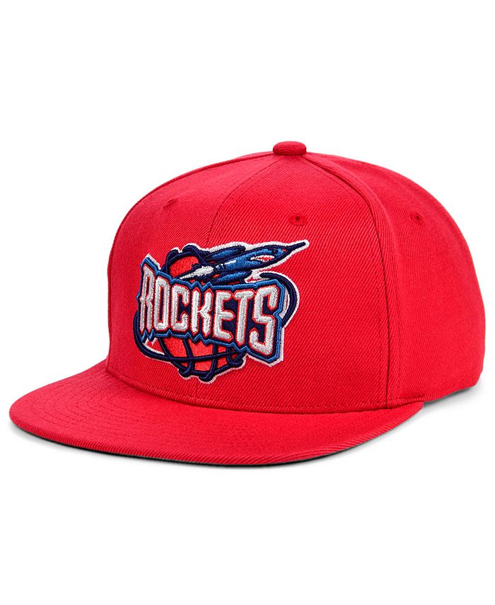 Mitchell & Ness Houston Rockets HWC Basic Classic Snapback Cap - Macy's