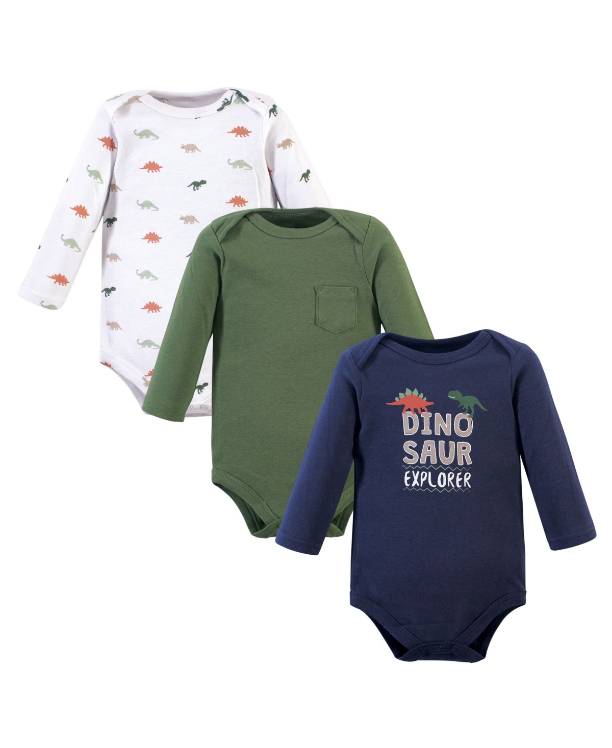 Click here for Hudson Baby Baby Boys Hudson Cotton Long-Sleeve Bo... prices
