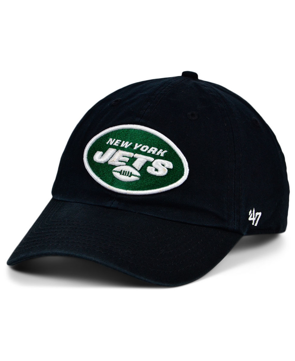 Click here for 47 Brand New York Jets Clean Up Cap - Black prices